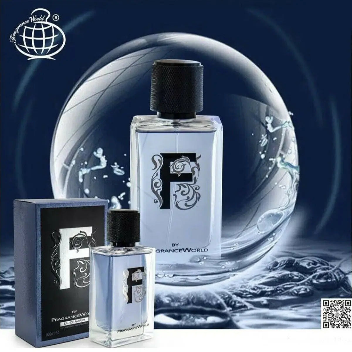 F Eau de Parfum Perfume 100ml Fragrance World - Smile Europe – Smile Europe