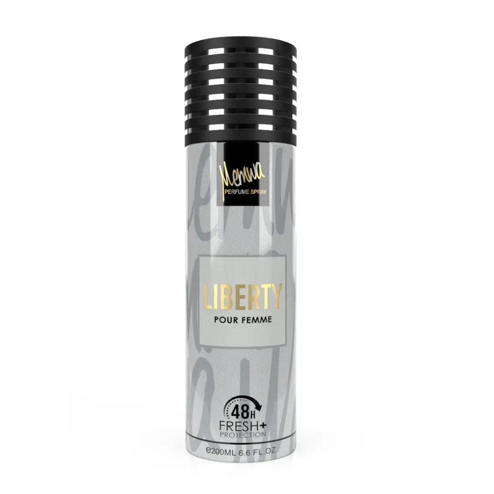 Liberty 6x Deodorant Body Spray 200ml Memwa by Gulf Orchid | Smile ...